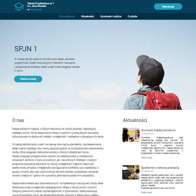 Nowa strona ZSP1 » Strona główna